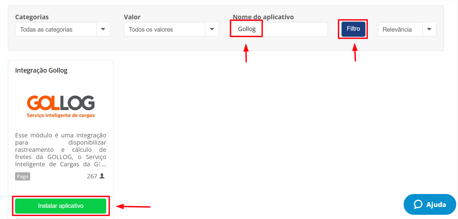 Como realizar a integração com a Gollog – Tray Tecnologia em Ecommerce LTDA