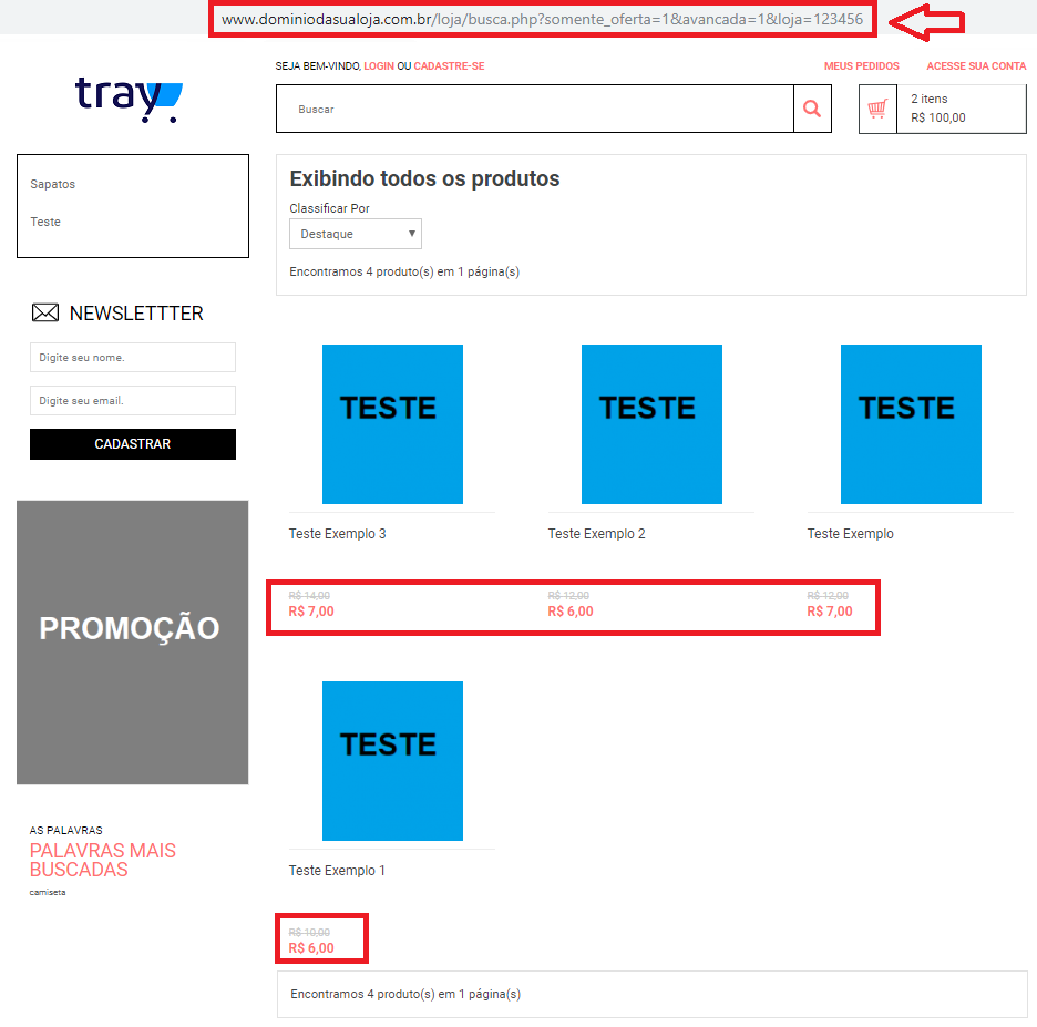 Como disponibilizar uma página com todos os seus produtos em promoção ...